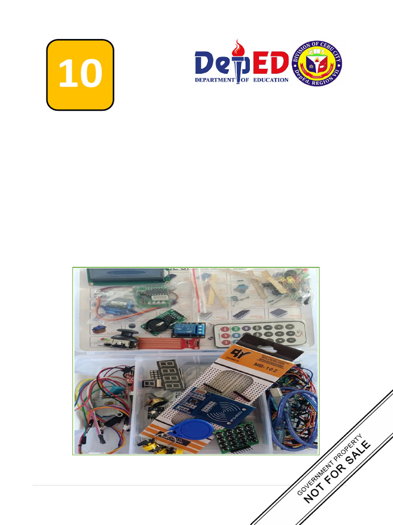 FINAL. Electronics (SSCE - Grade 10) - Q1. Week 2. Module 2 | PDF