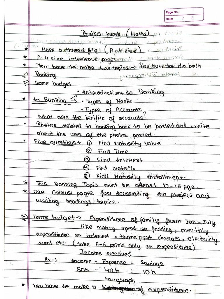 MATHS PROJECT CLASS 10 | PDF