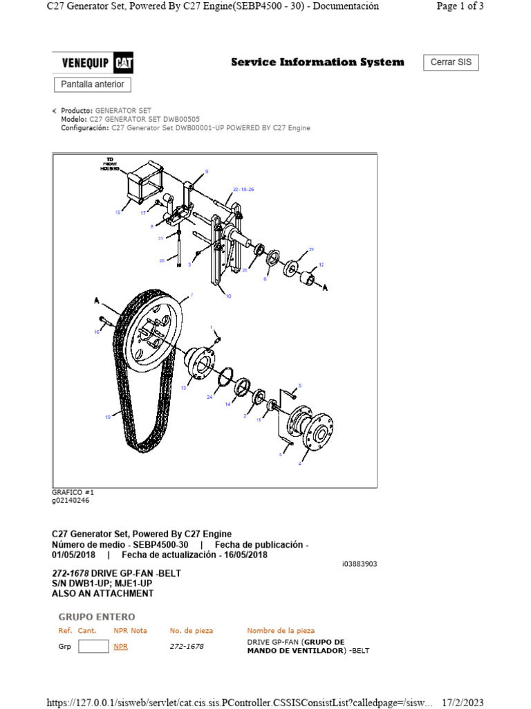 Correa Del Fan 4N6302 | PDF