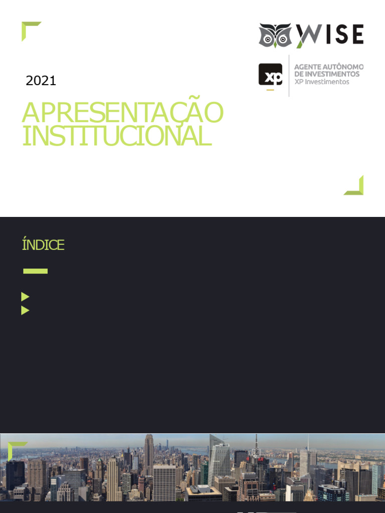 Cópia de Institucional Wise - 2021 | PDF