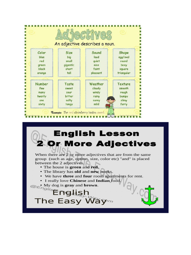 Adjective | PDF