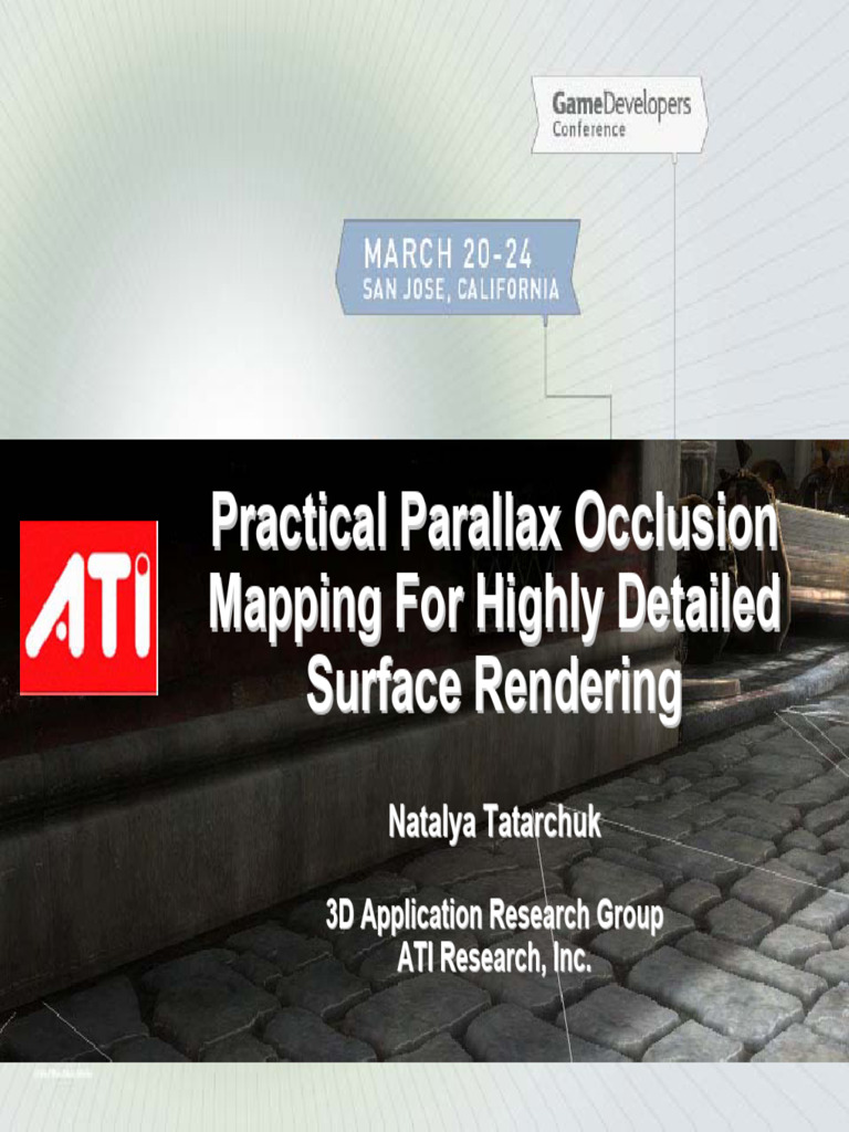 Parallax Occlusion Mapping | PDF