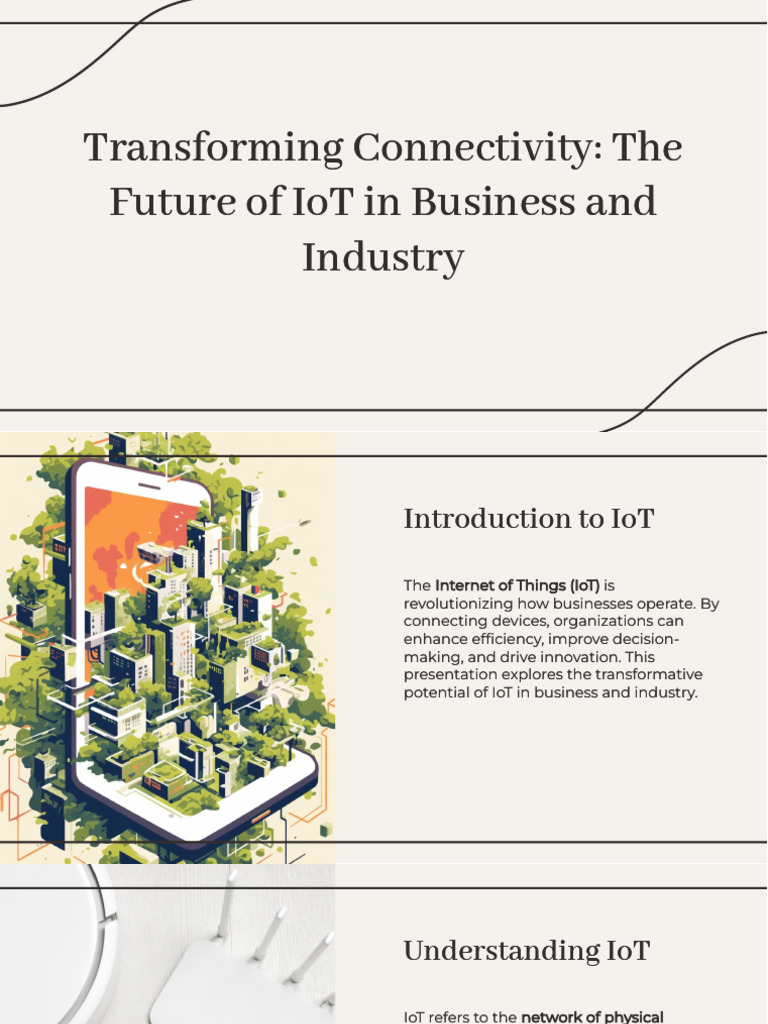 Slidesgo Transforming Connectivity The Future of Iot in Business and Industry 20240910083003Gnkl ...