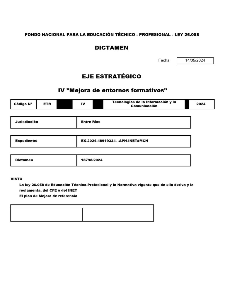 Dict #18798 Conectividad | PDF