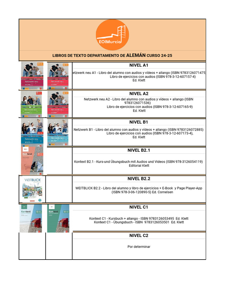 Libros Alemán | PDF