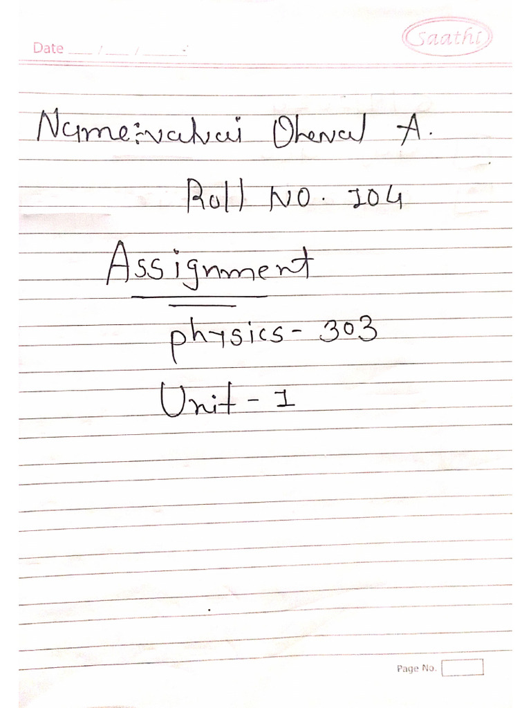 Dhaval Valvai Roll No 104 Unit 1 | PDF