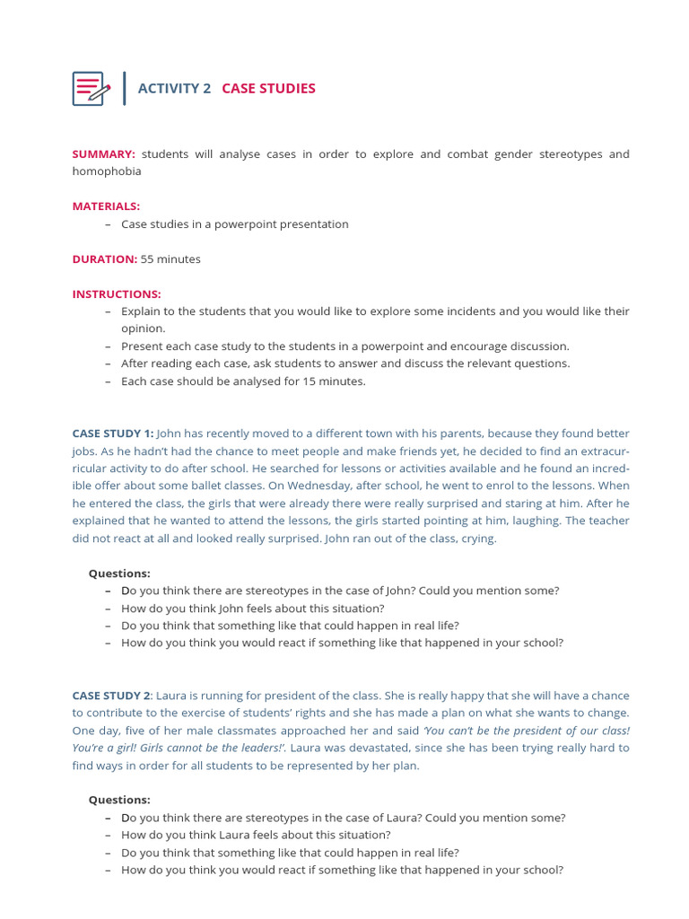 CASE STUDIES (Soft Skills) | PDF | Social Psychology | Wellness