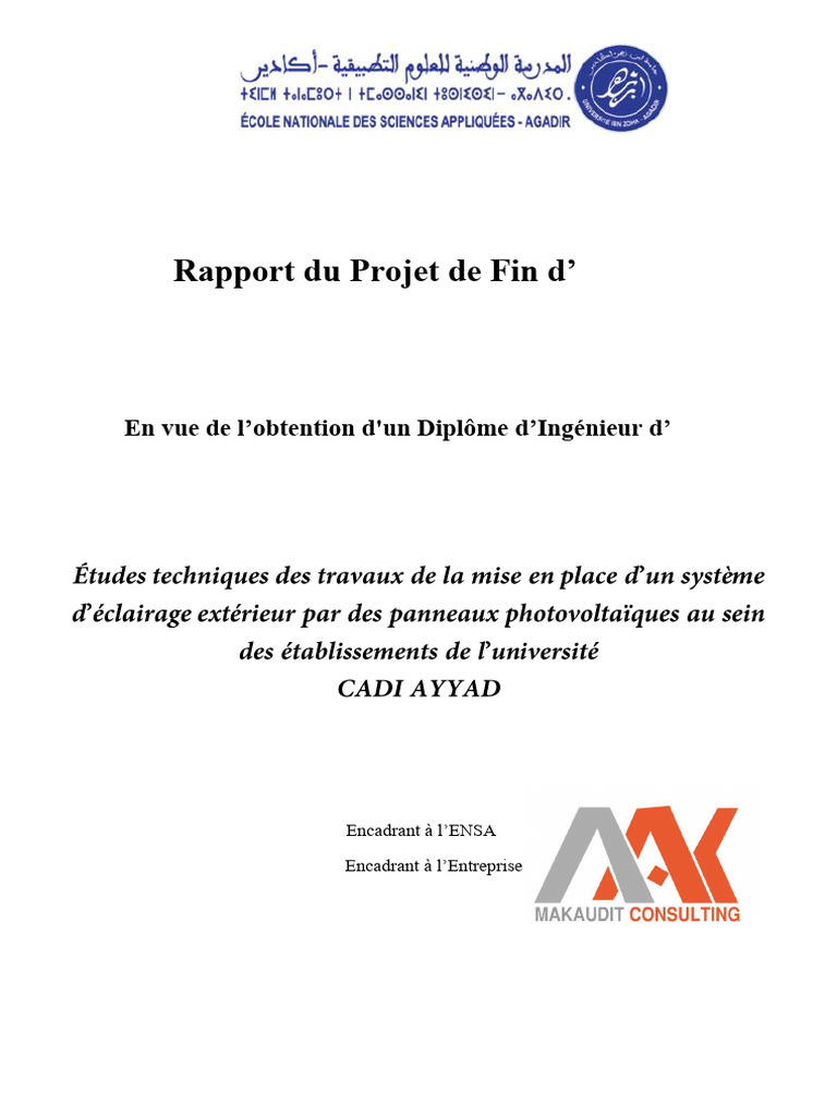 Rapport PFE BERRAGAD Version Finale | PDF