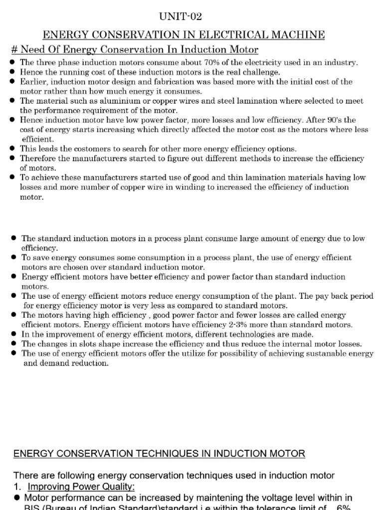 Energy Conservation | PDF