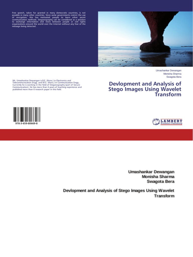 UMA - Development A Novel Steganography Using Wavelet Transform | PDF | Computers