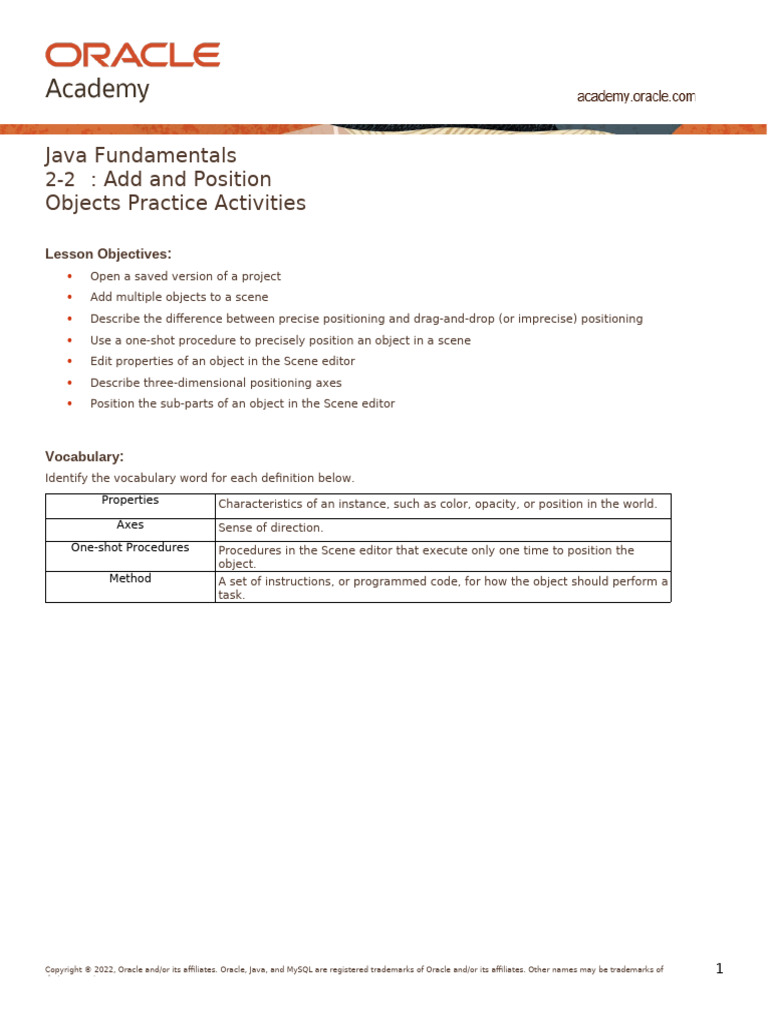 JF 2 2 Practice Answer | PDF