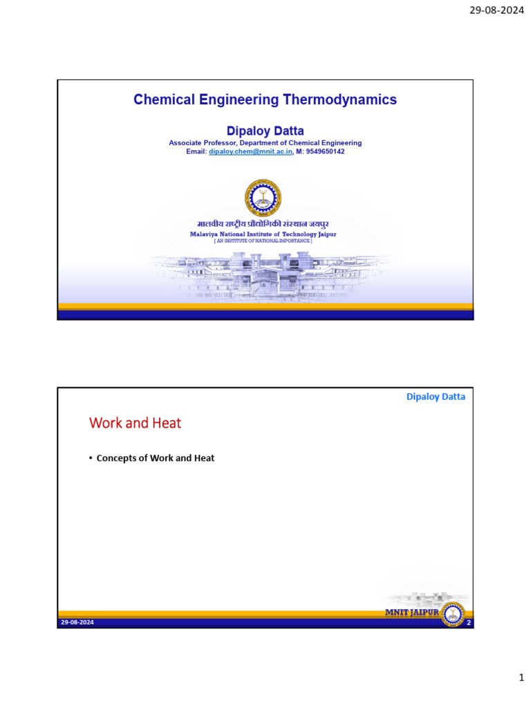 Lecture Slide CET I #2 | PDF