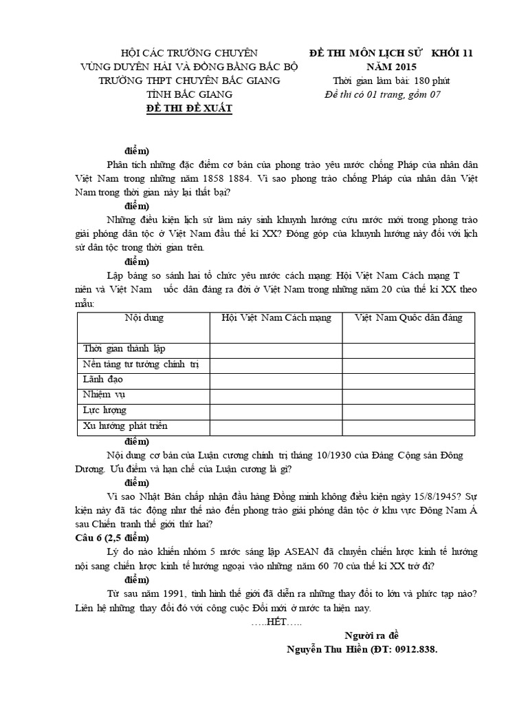 (123doc) 25 de Thi Hoc Sinh Gioi Mon Lich Su Lop 11 Cua Cac Truong Chuyen Khu Vuc Duyen Hai Dong ...