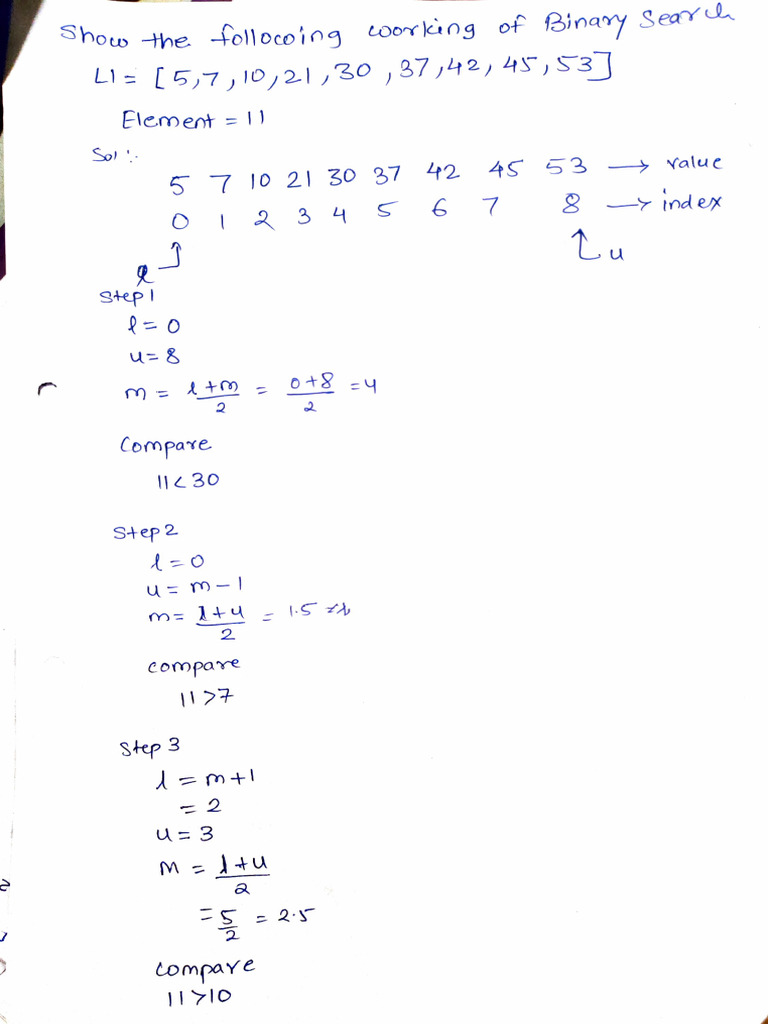 Assignment - 3 - Binary Search - DSP | PDF