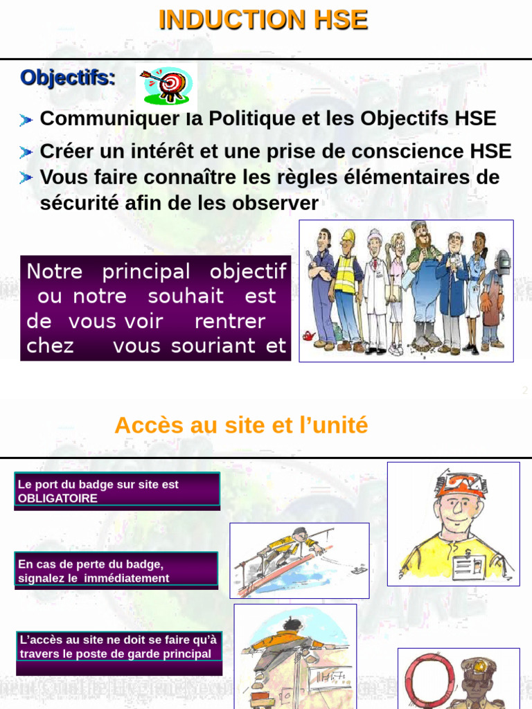 Induction HSE PPT Version 1 | PDF