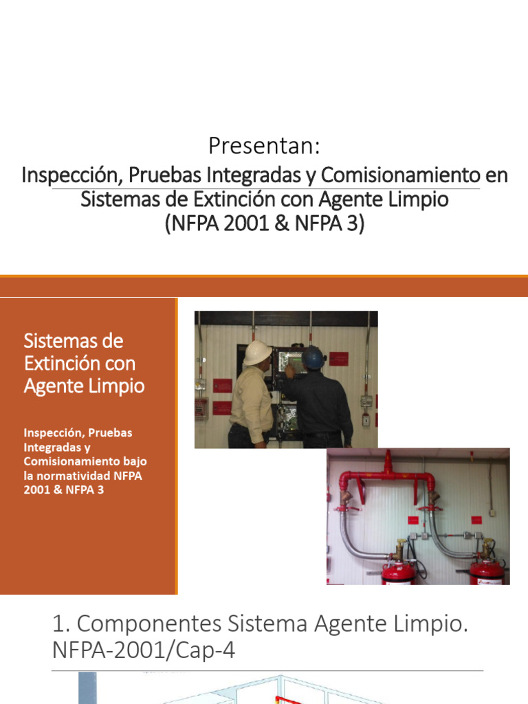 GFC Nfpa 2001 Presentación Anraci | PDF