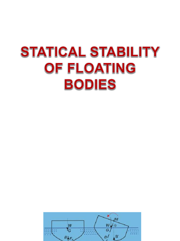 Stability of Floating Bodies | PDF