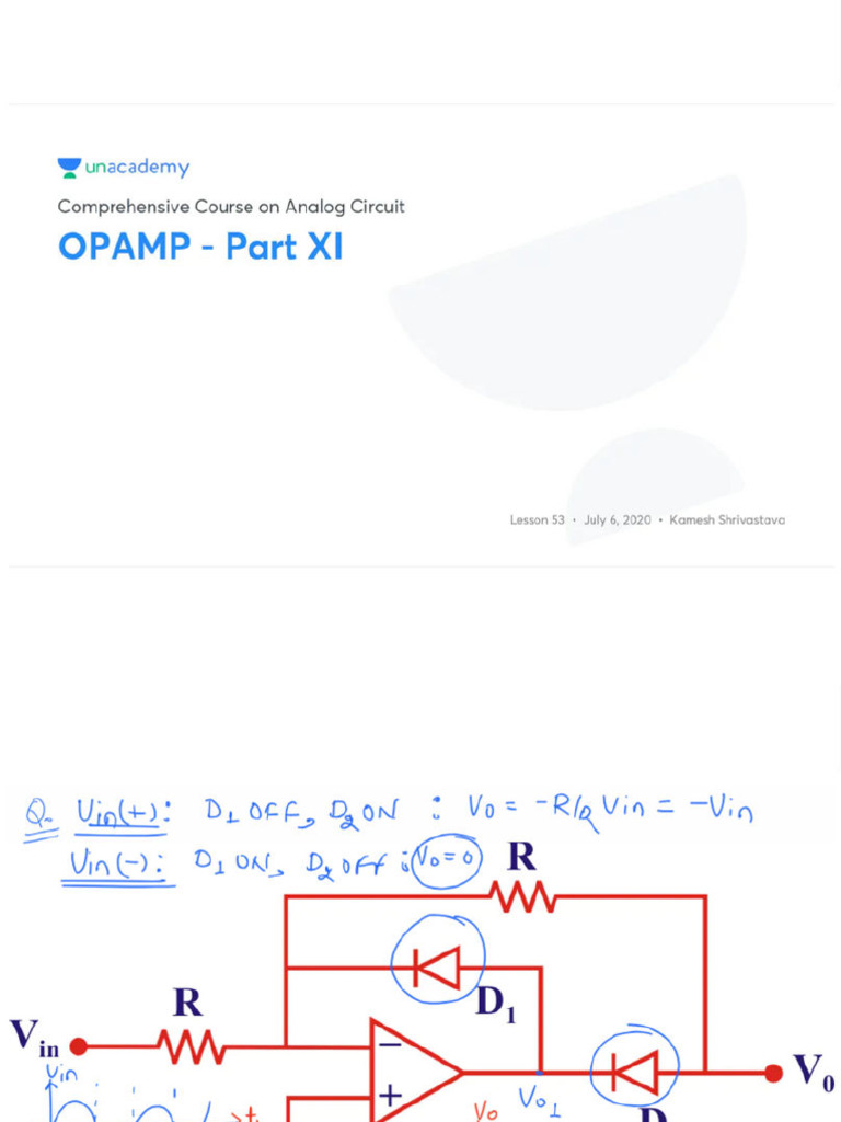 50)OPAMP__Part_XI_with_anno | PDF