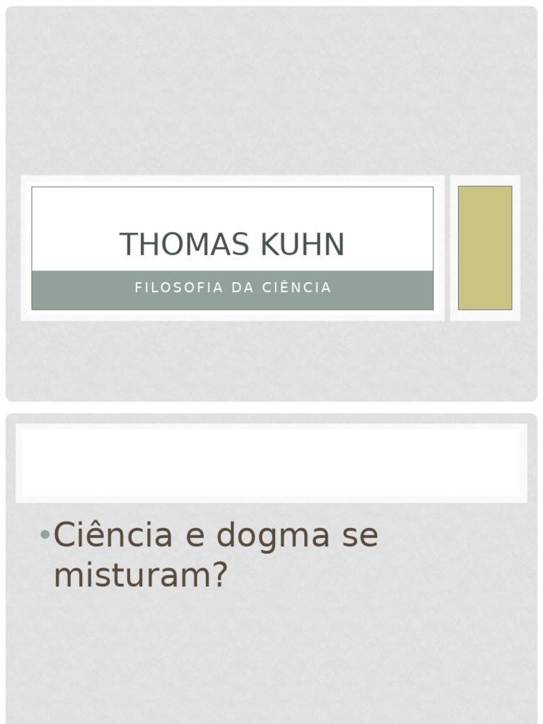 Thomas Kuhn | PDF