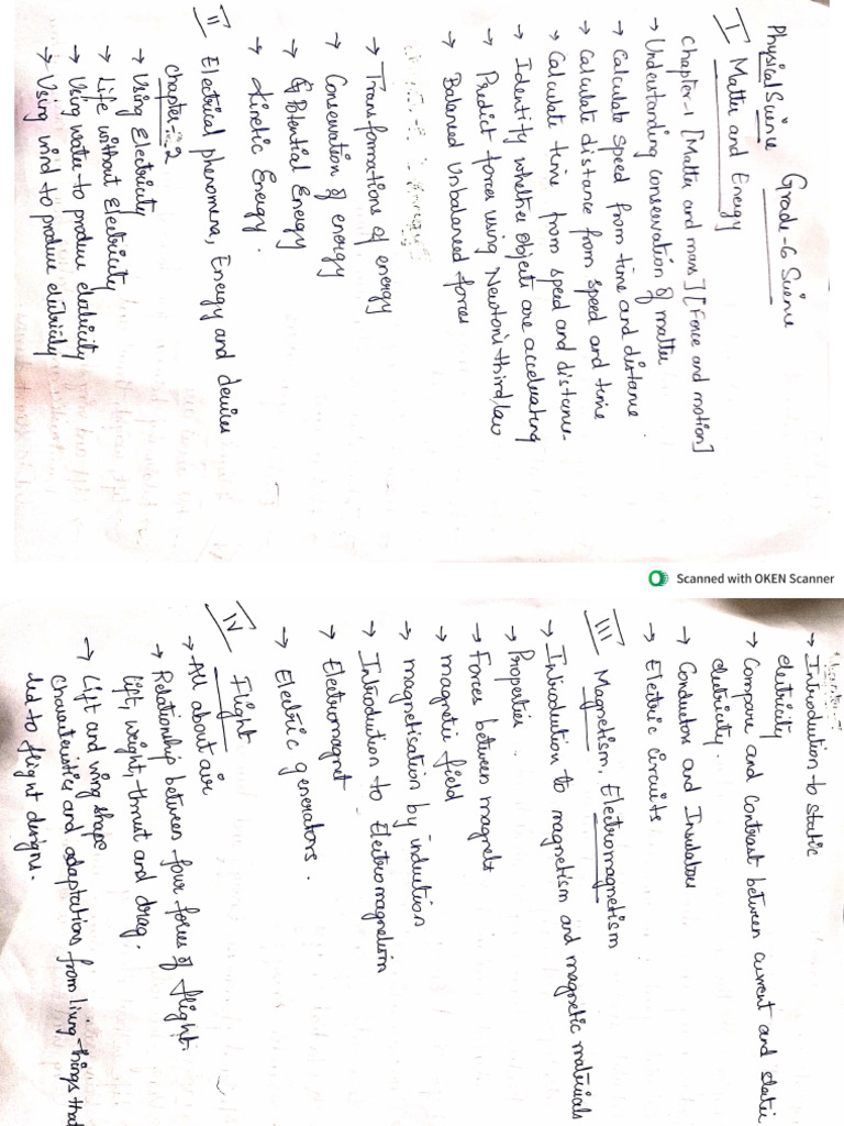 Grade 6 Science | PDF