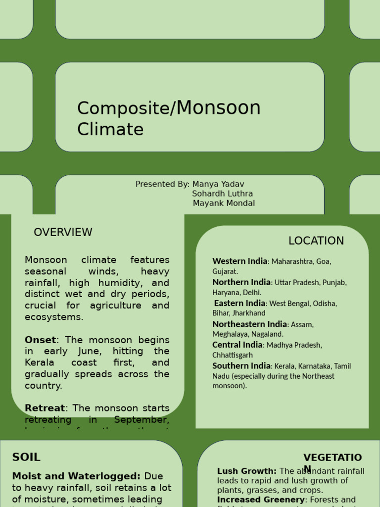 Monsoon | PDF