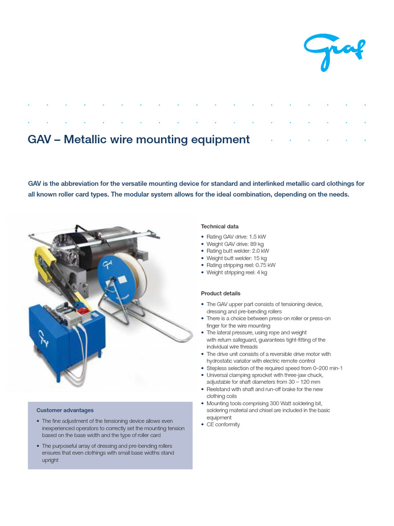 Graf Factsheet GAV - 220321 - V1 | PDF