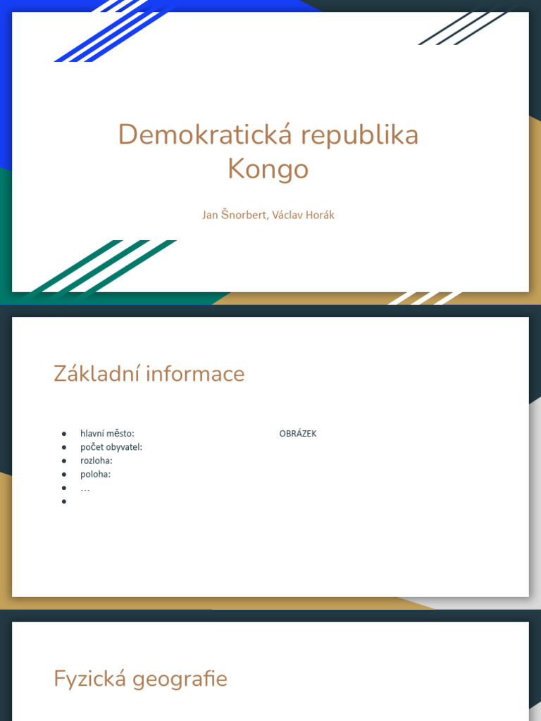 Demokratická Republika Kongo - Zkušební | PDF