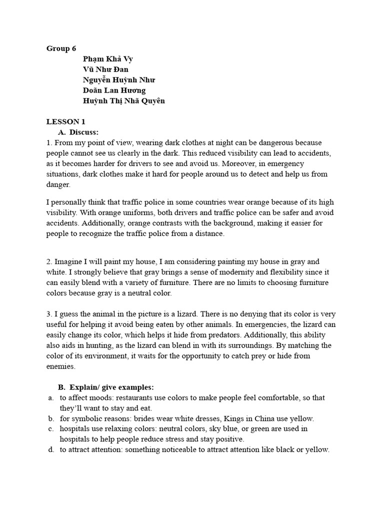 Lesson 1, 2, 3-Unit2 | PDF