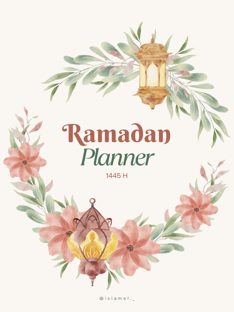 Ramadan Planner | PDF