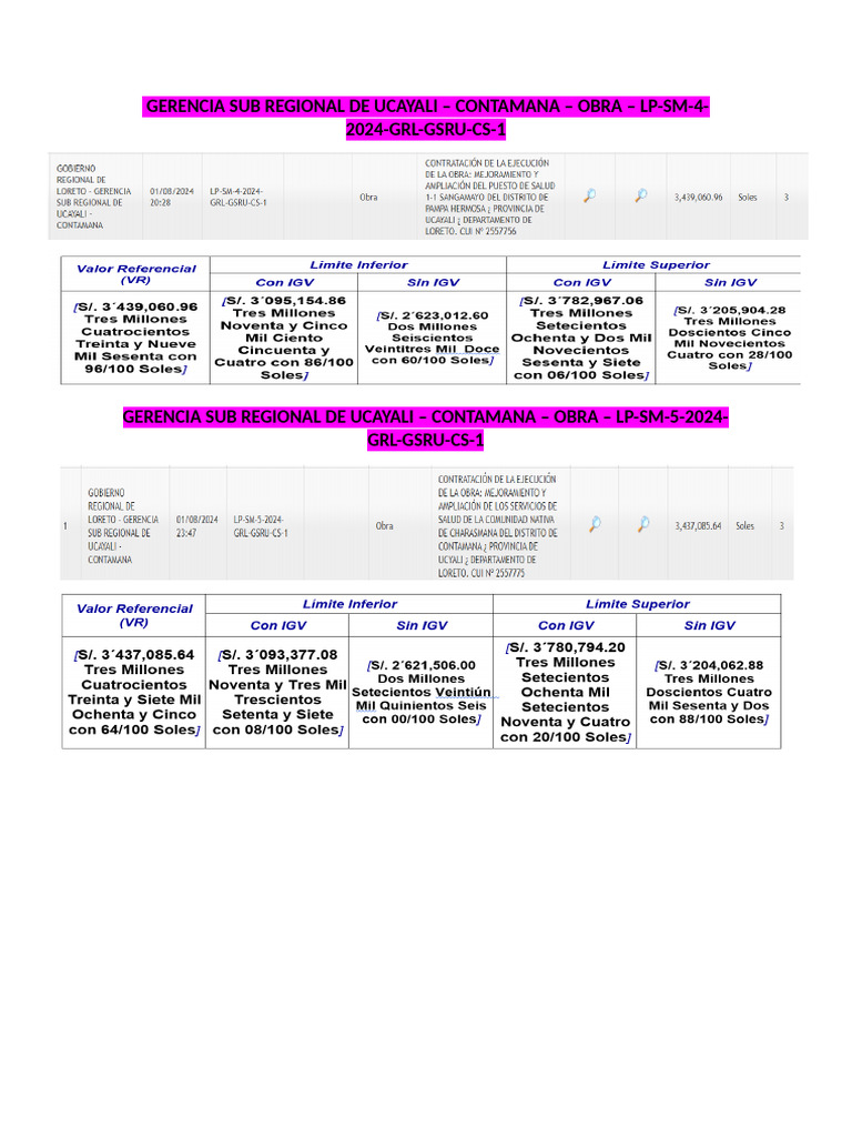PROCEDIMIENTOS | PDF