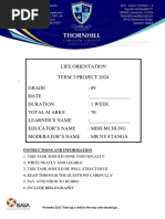 2025 ATP Life Orientation Grade 9 | PDF | Learning | Physical Education