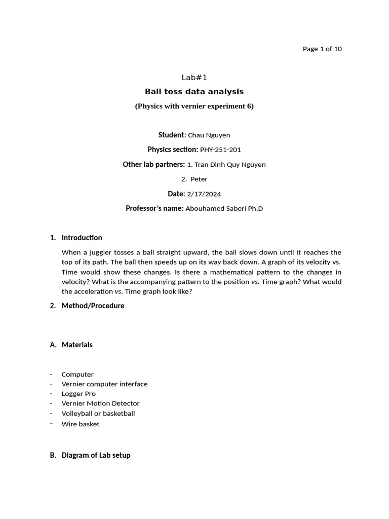 Chau Lab Report1 | PDF