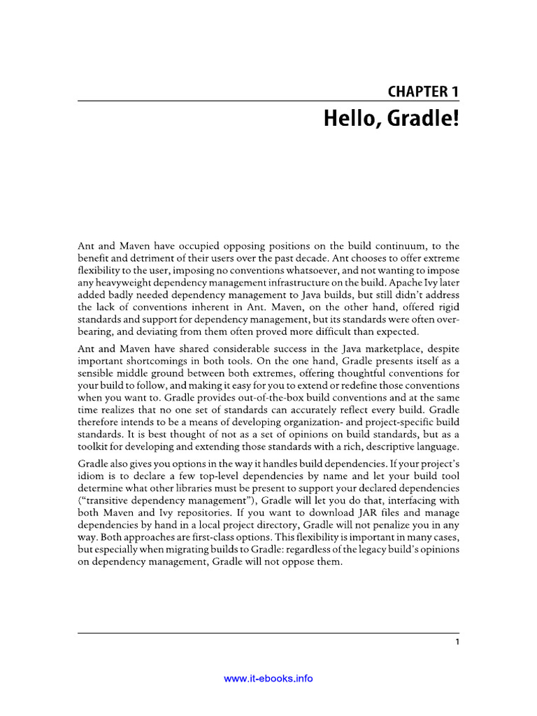 Building and Testing With Gradle Part1 | PDF