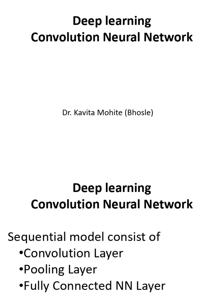 Unit 3 - Convolution | PDF