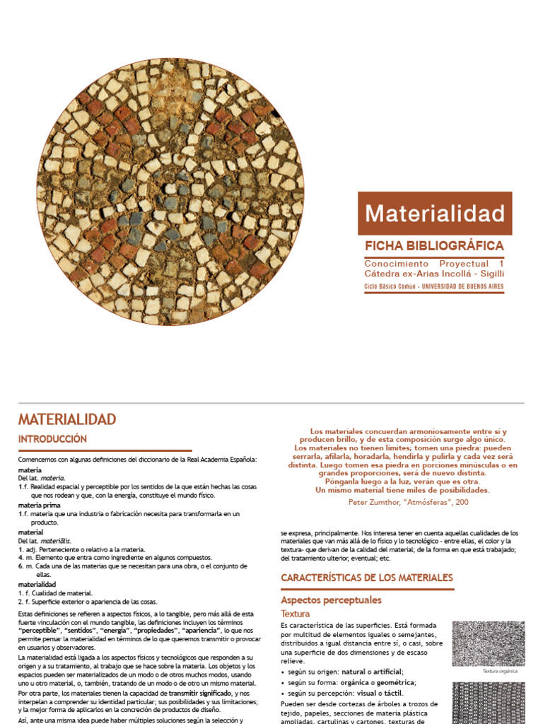6 - Ficha Bibliográfica MATERIALIDAD | PDF