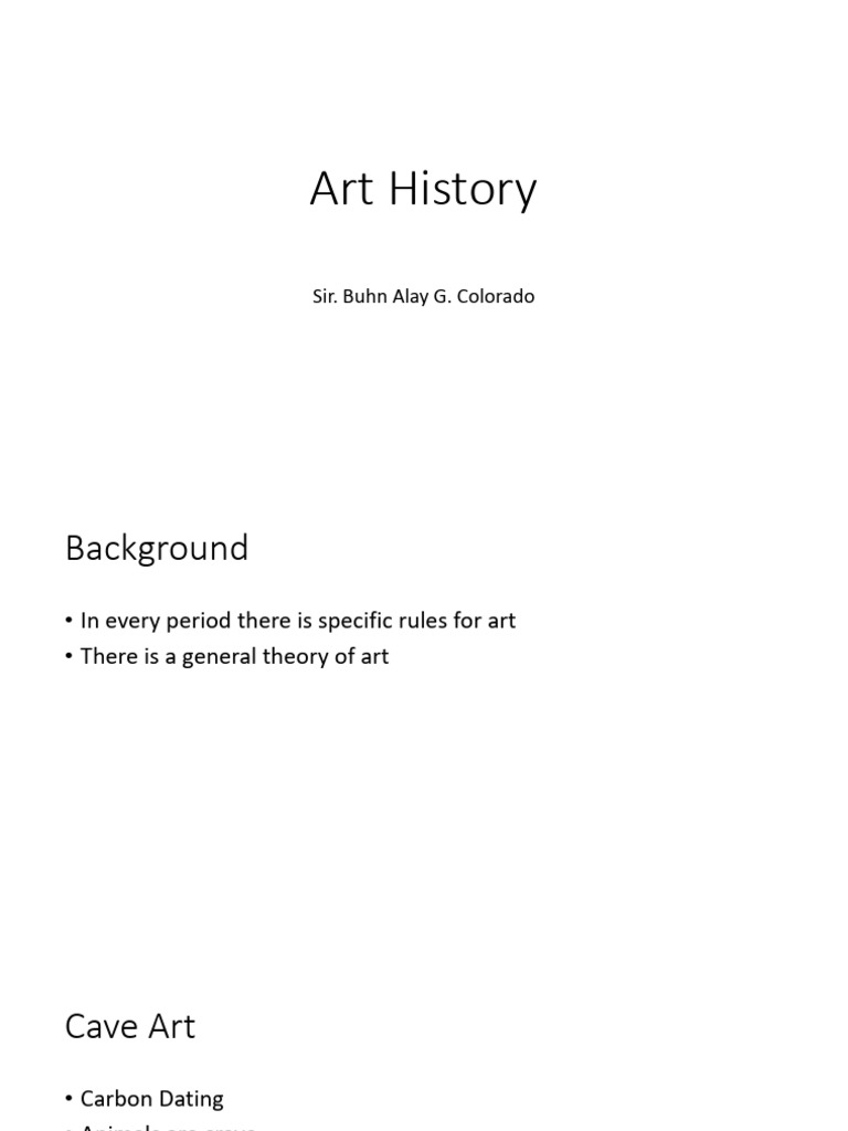 Art History | PDF