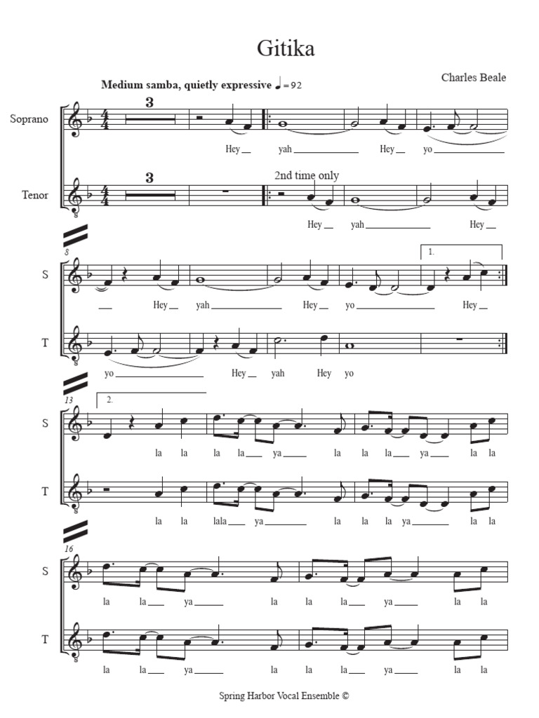 GITIKA-Voices SH Edition | PDF