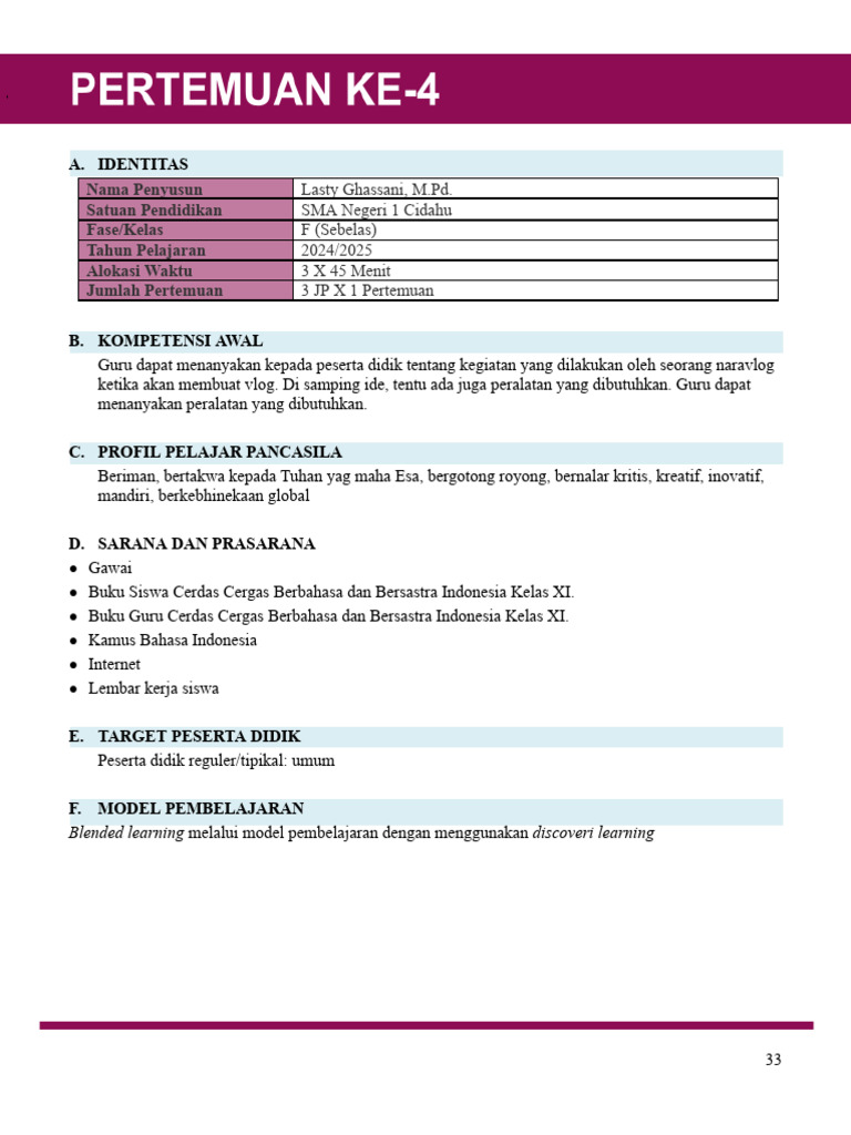 Modul BAB 2 - Teks Berita (Pertemuan Ke-4) | PDF