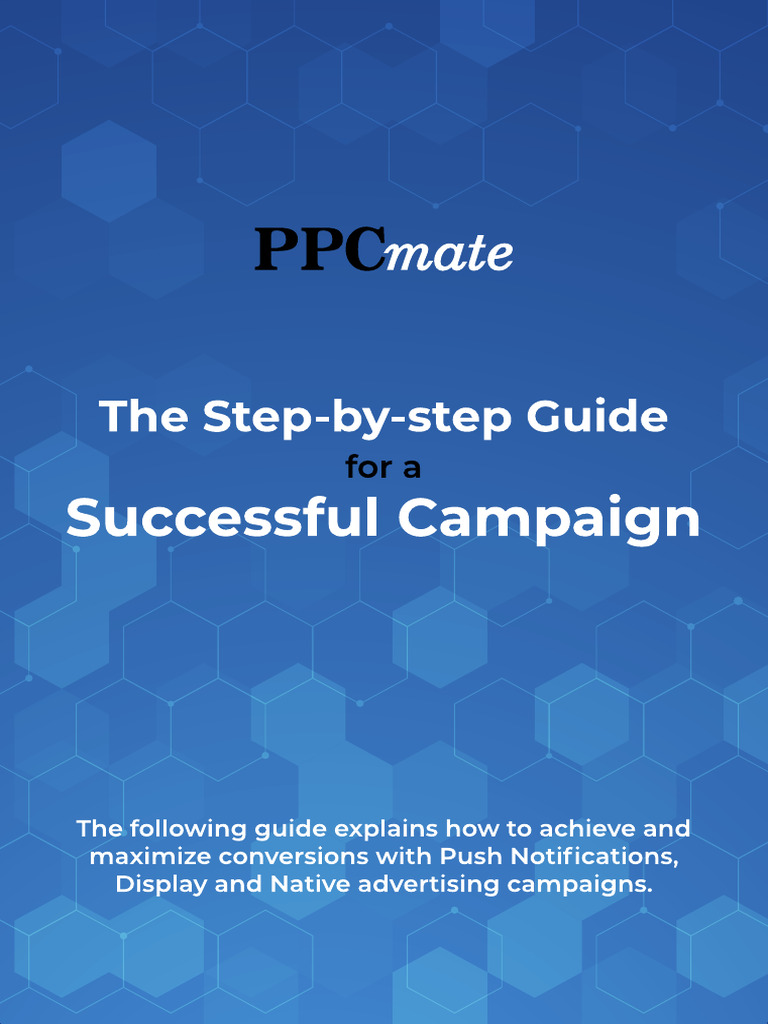 Ppcmate The Step By Step Guide For A Successful Campaign 2 Pdf