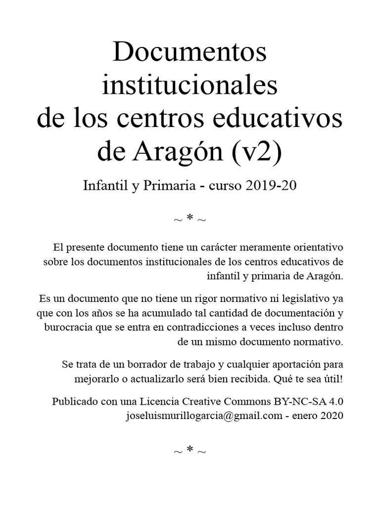 Documentos Institucionales v2 | PDF