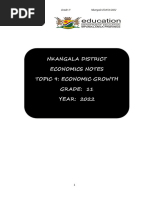 GRADE 11 Core Notes Paper 2 2022 | PDF | Monopoly | Oligopoly