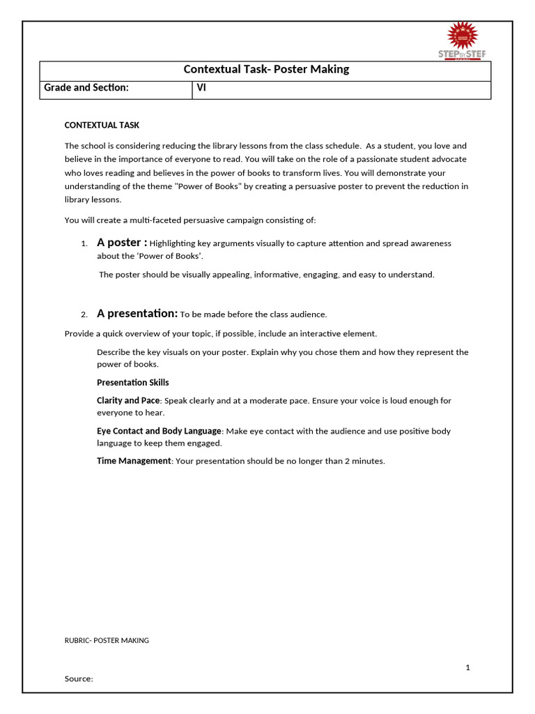 Contextual Task | PDF