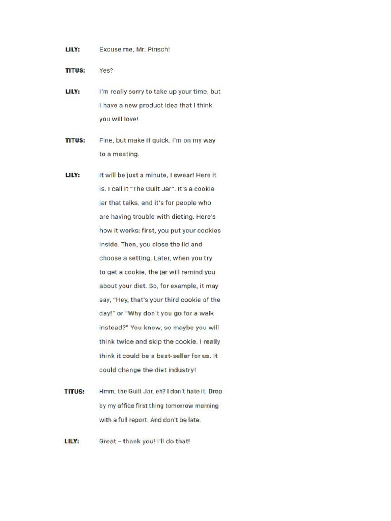 Elevator Pitch Script | PDF