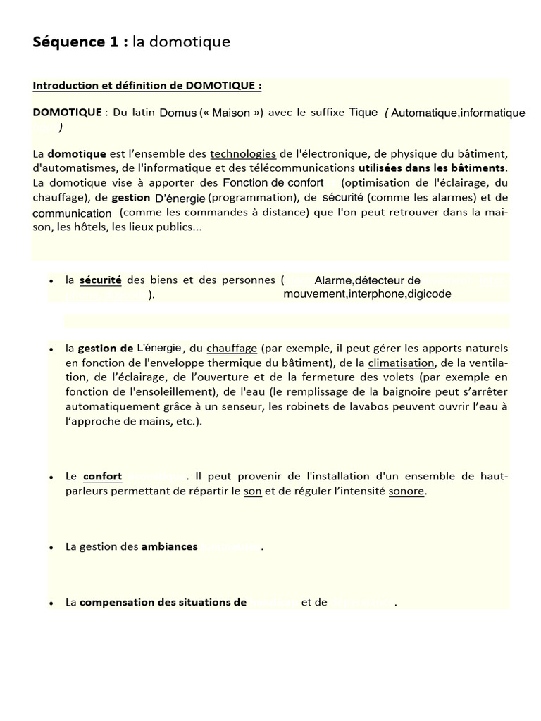 Seance 1 Introduction | PDF