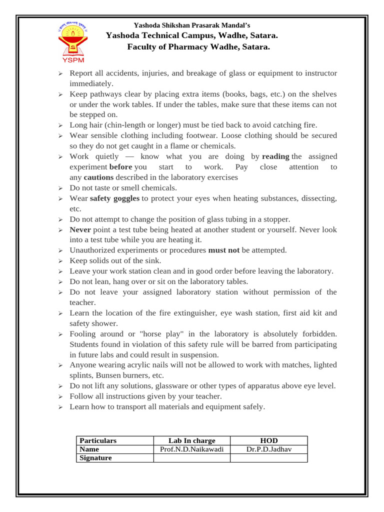 Instructions For Students | PDF