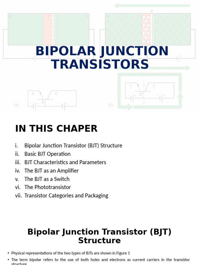 Bipolar Junction Transistors | PDF