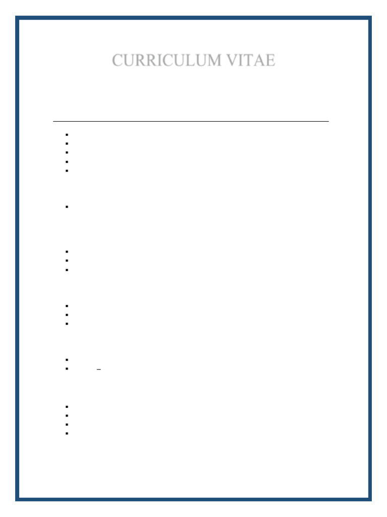 Curriculum Vitae Mira | PDF