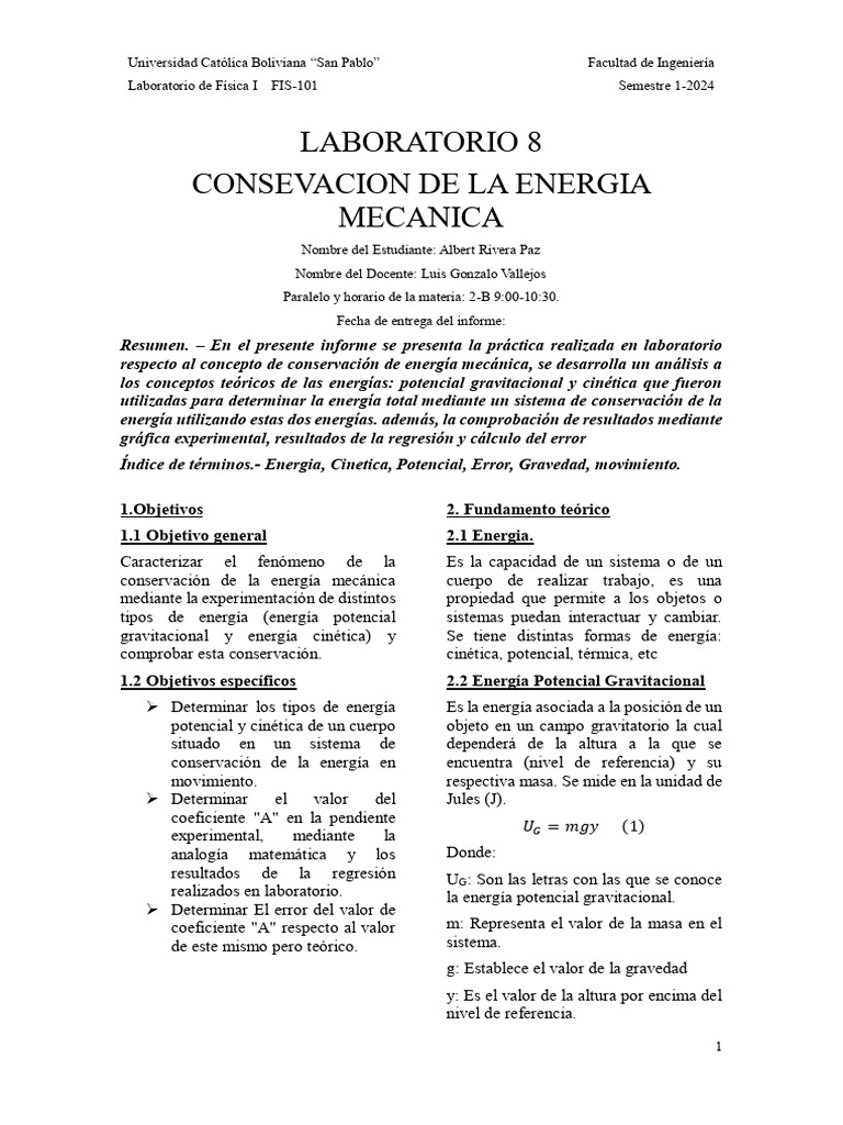INF #8 Albert William Rivera Paz | PDF | Grammatical Number
