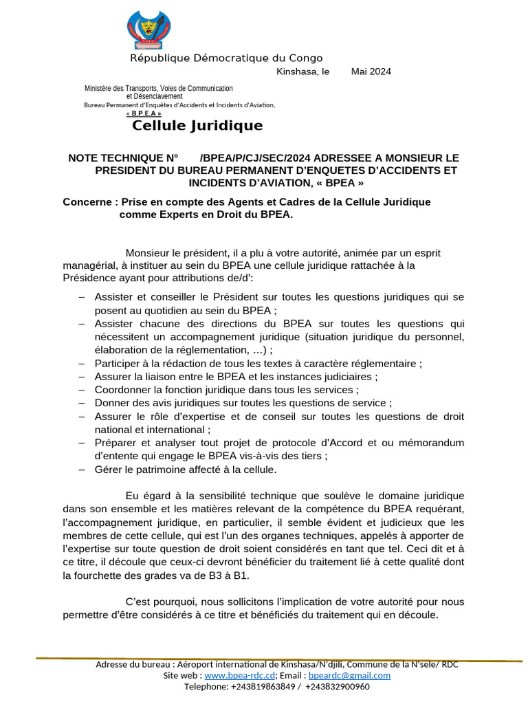 Note Technique. | PDF