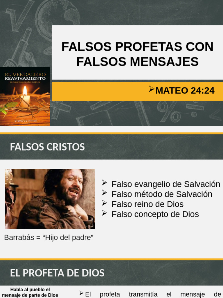 Falsos Profetas-Maestros | PDF
